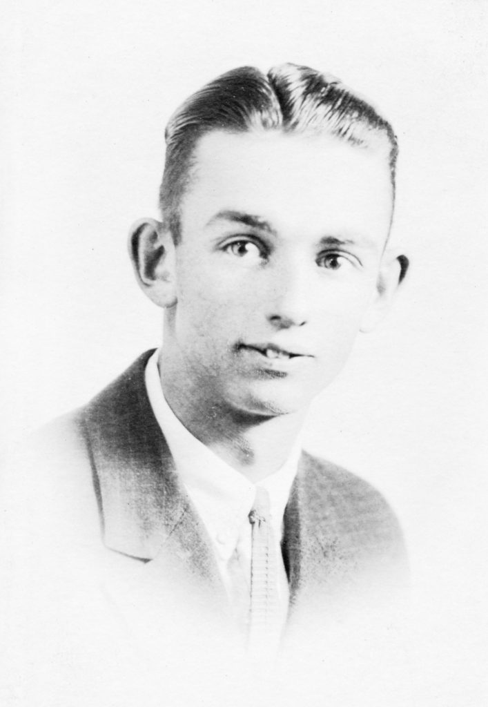 1924 - Graduation Photo Of June Dauth - 2nd Version - Dauth Family Archive