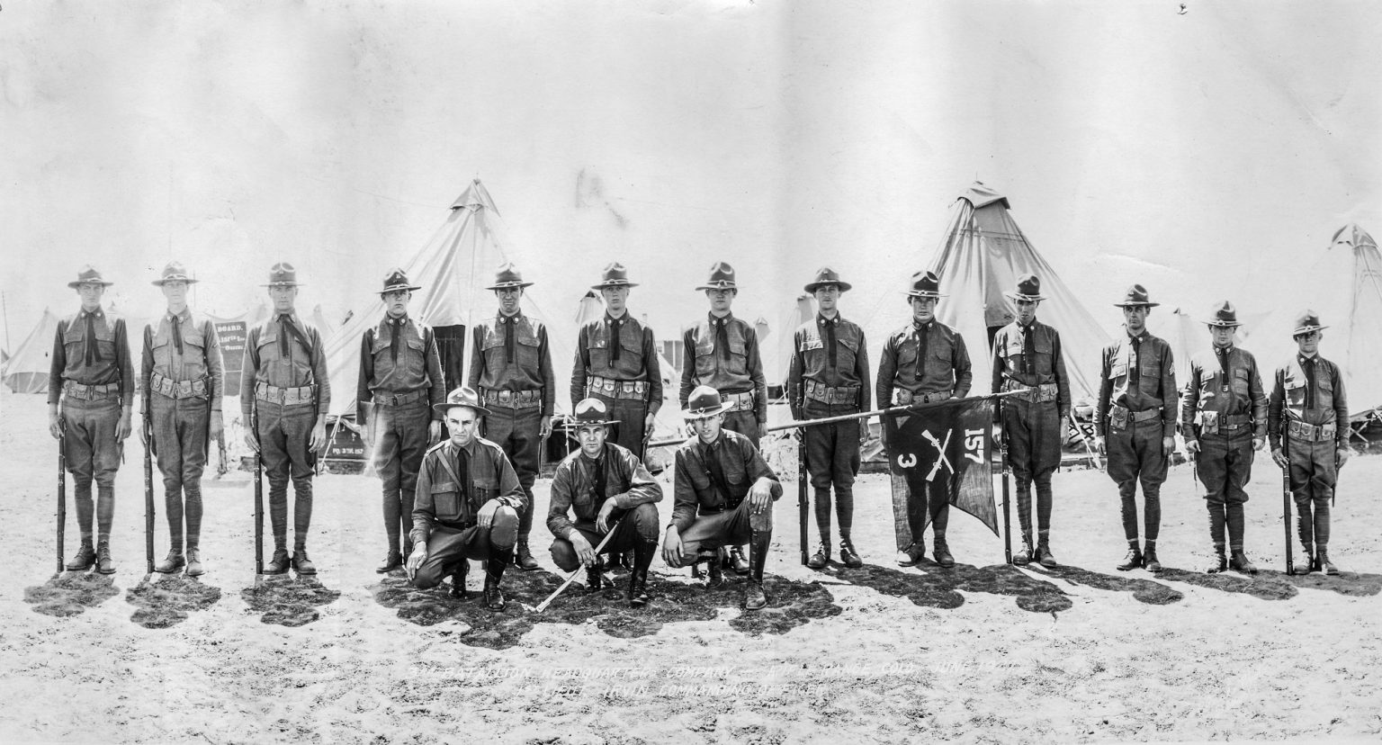 Circa 1930 - June and Leslie Dauth With Colorado National Guard - Dauth ...
